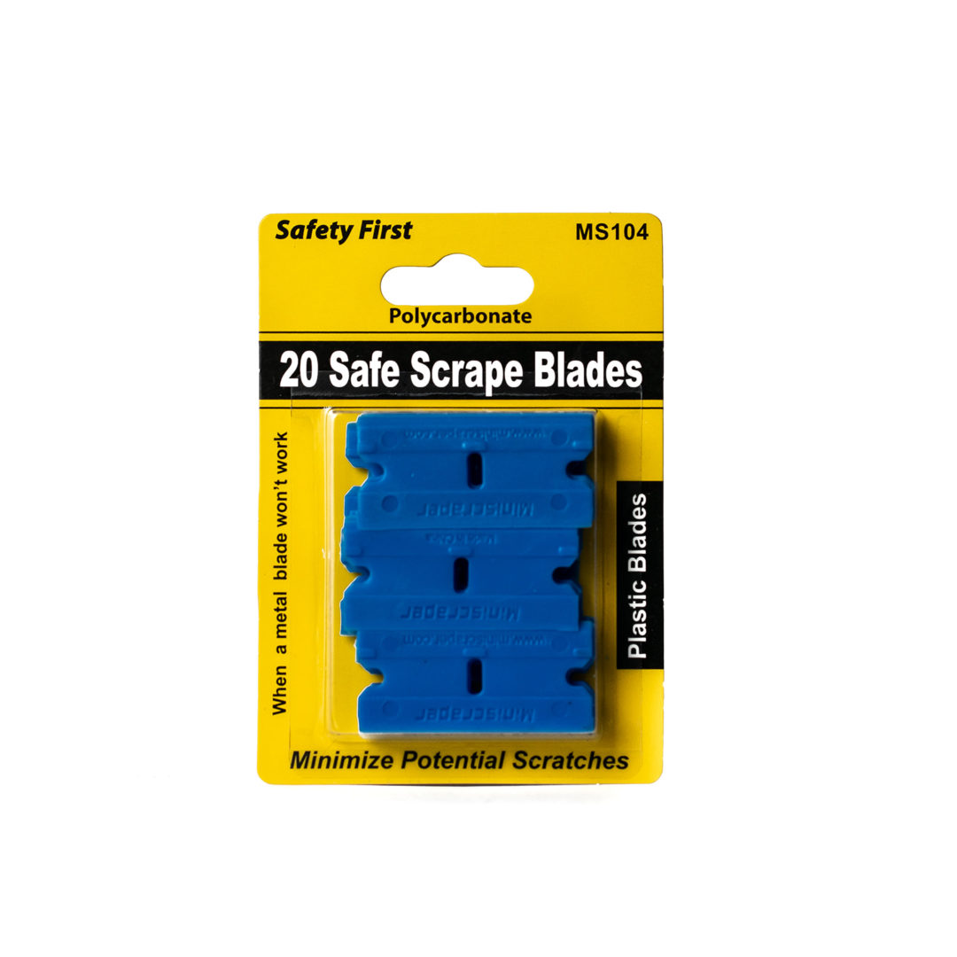 Polycarbonate Plastic Razor Blades