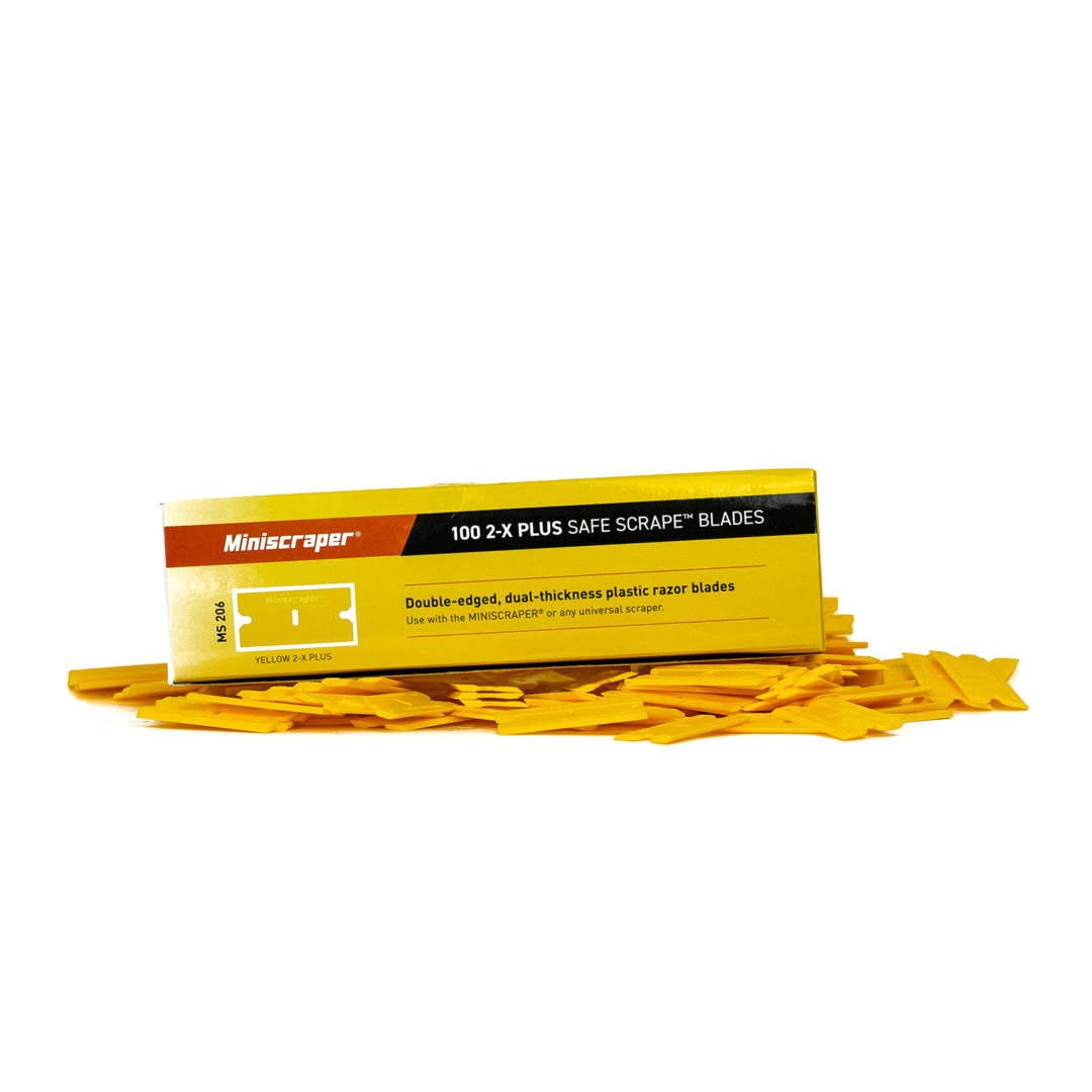 Plastic Utility Razor Blades| Dual-Edge, Replacement, Cooktop ...